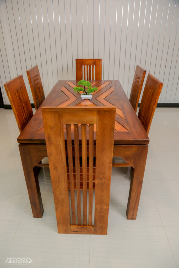 Table Arrow Dining Set - Kavichchiya